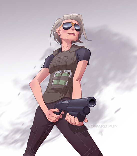 Edward Pun art blog: Sarah Connor
