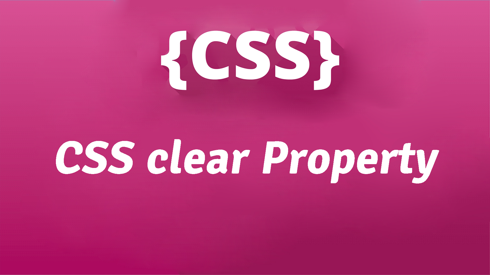 Css Clear Property
