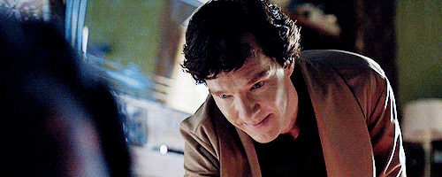 Sherlock Confused Gif