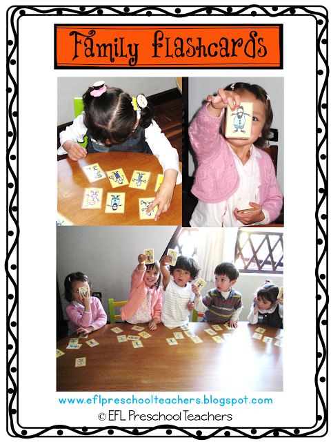 ESL/EFL Preschool Teachers: Family Theme ideas for Preschool ELA