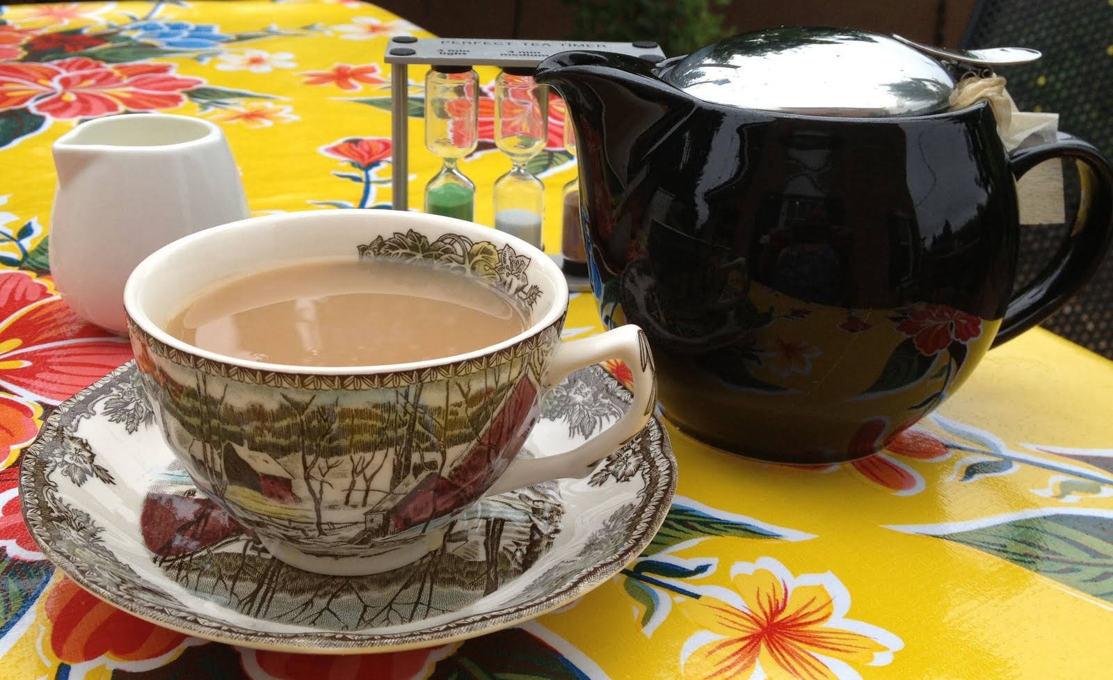 Starwood Quilter: Cups and Saucers Quilt Block and Walking Wednesdays