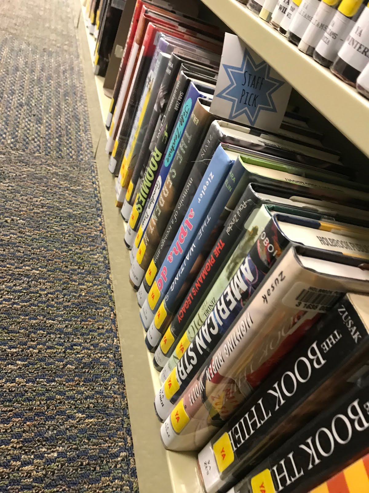 5 Minute Librarian: Easy Staff Picks Displays