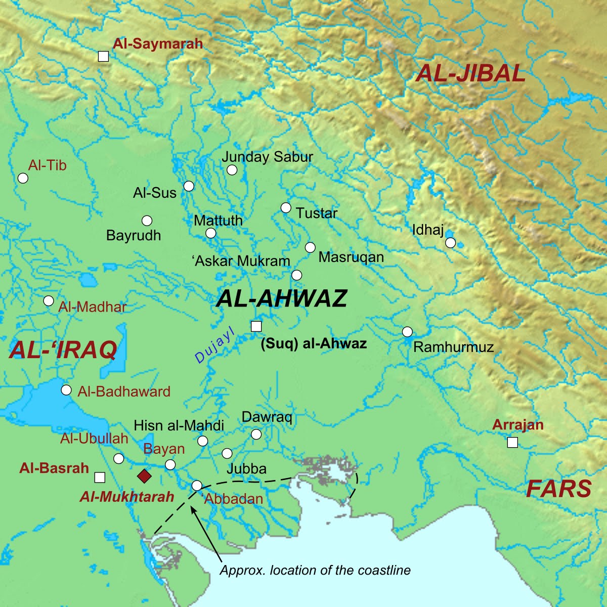 Storm within the Empire: Time line Zanj Revolt