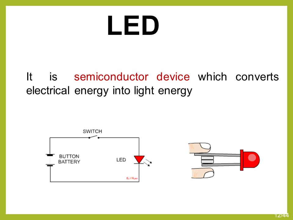 What Is Light Emitting Diode (LED) ? ~ Part 66 Preparation