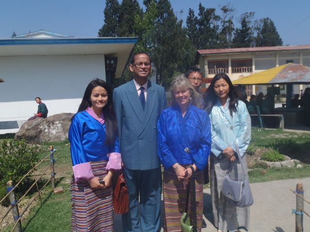 Heather Robertson in Bhutan: Science Exhibition