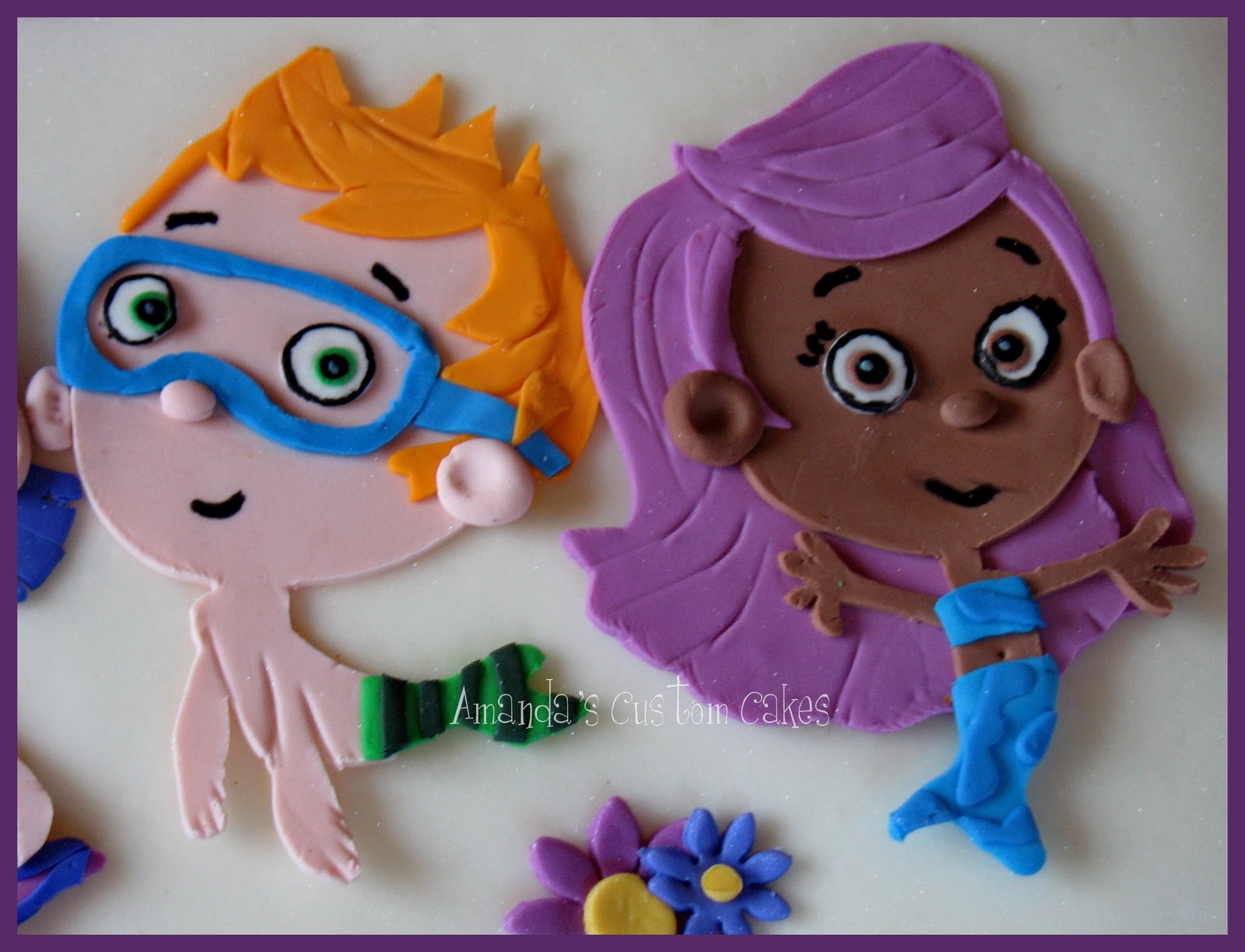 Amanda's Custom Cakes: Bubble Guppies, Max & Ruby and Dora cake