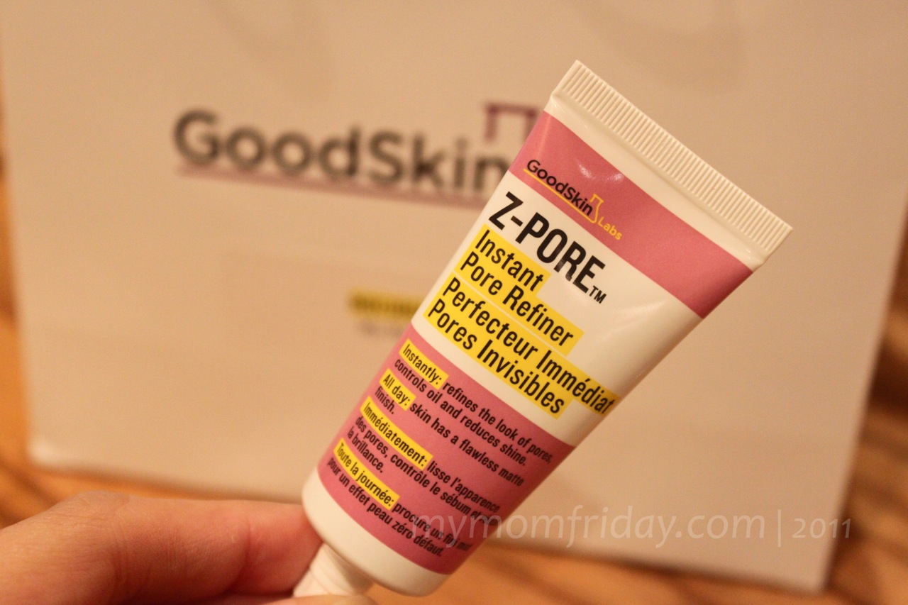 My Mom-Friday: Z-PORE Instant Pore Refiner by GoodSkin Labs