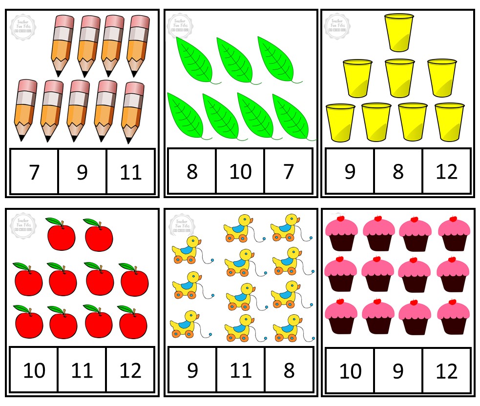 Teacher Fun Files: Number Counting Activity for Kids