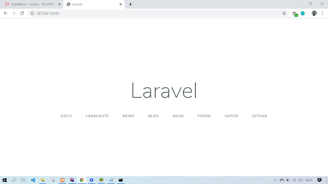 Pengenalan Route dan View Laravel Plus Membuat Tampilan Website Pertama ...