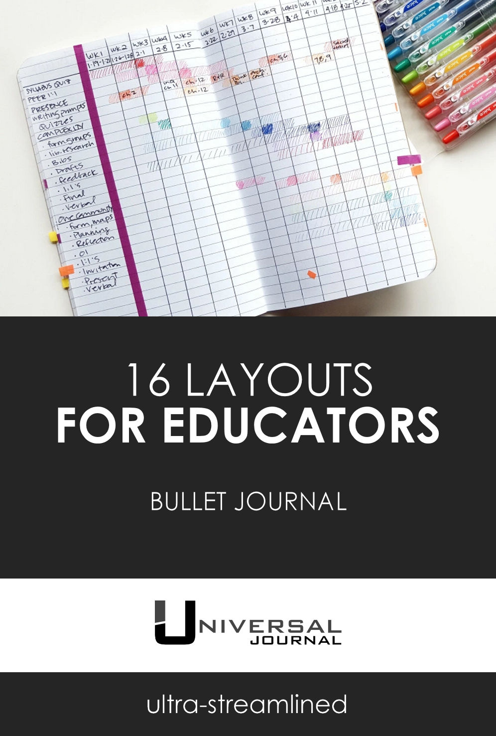 Bullet Journal for the Hard Working Educator
