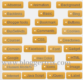 Css3 Beautiful Category / Labels Widget For Blogger | Blogger Tips ...
