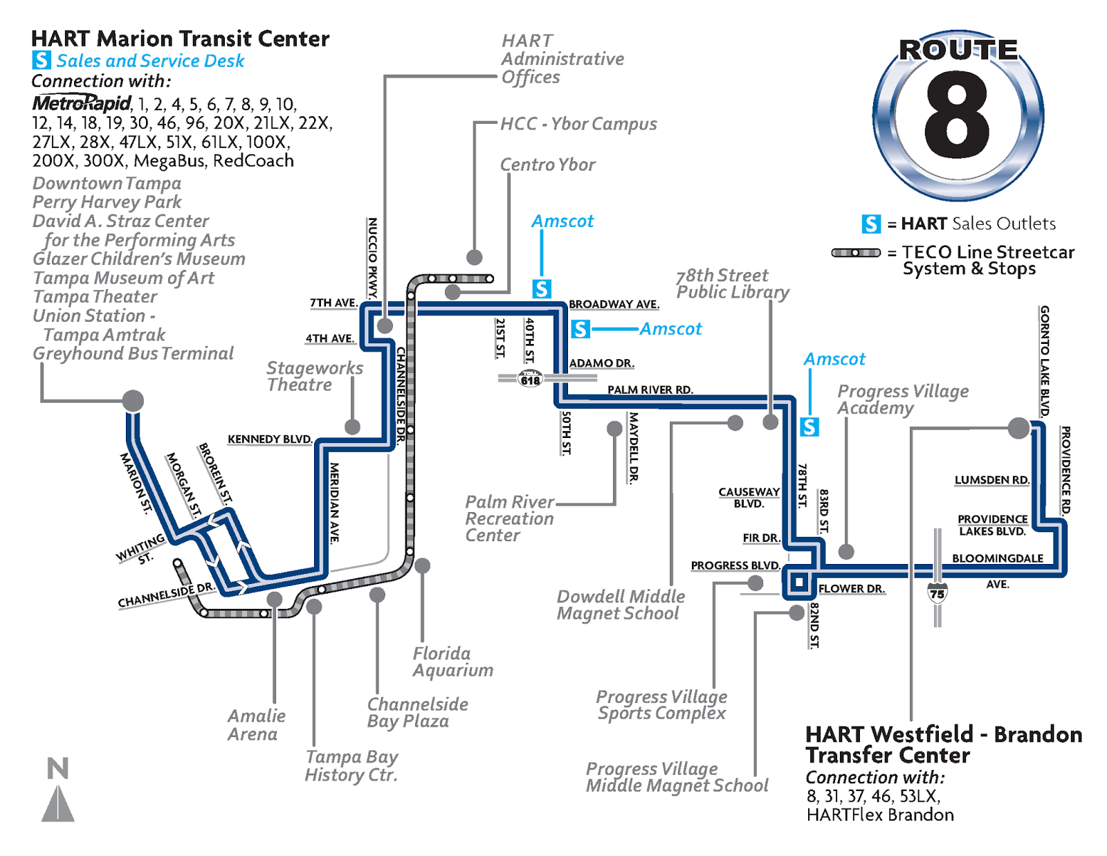 In Transit - The Official HART Transit Blog: Route of the Week: Route 8