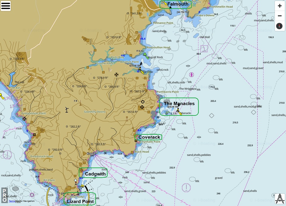 Cruceros Glenans: De los Manacles hasta el Lizard Point