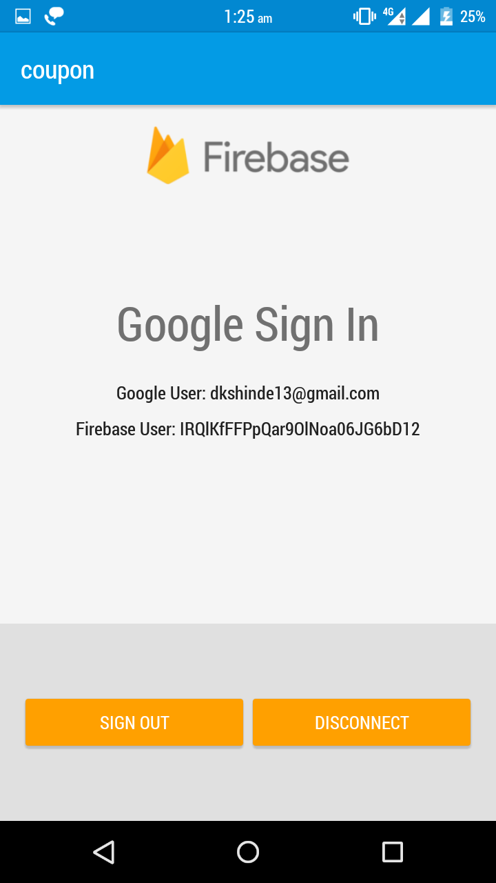 Android Firebase: Integrate Google Login in Your App