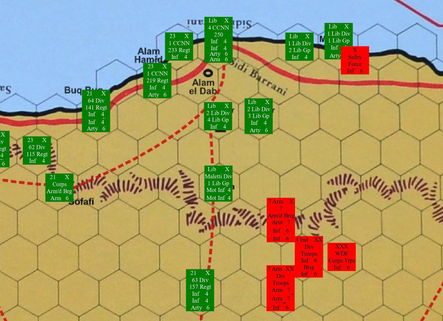 Grymauch's Solo Wargaming Blog : WW2 Campaign: Operation Compass