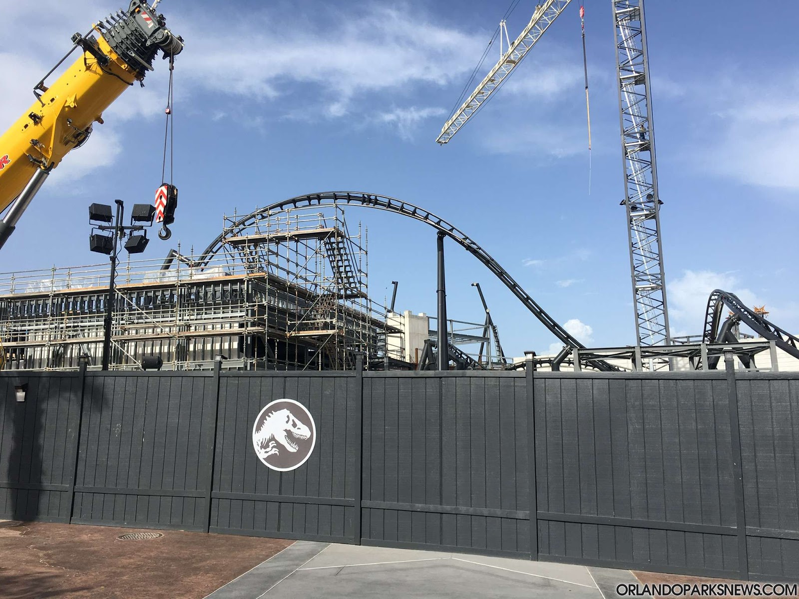 Islands of Adventure Update: New Raptor-Themed Coaster Continues to ...