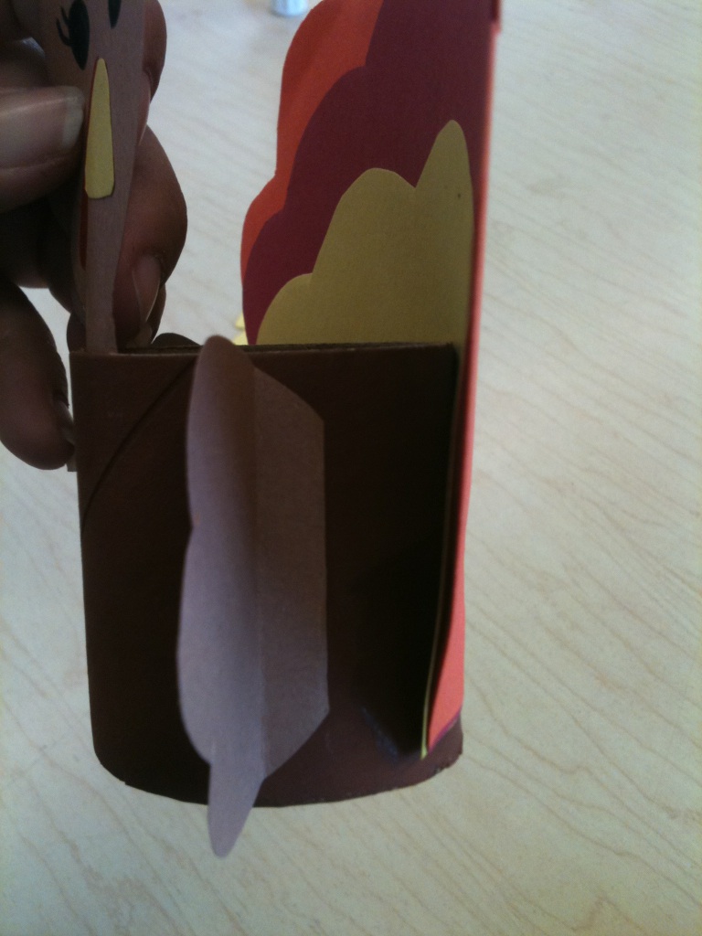 Getting Crafty: In A Good Way: Toilet Paper Tube Turkey