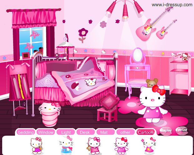 Hello Kitty Room Creator | Hello Kitty Forever