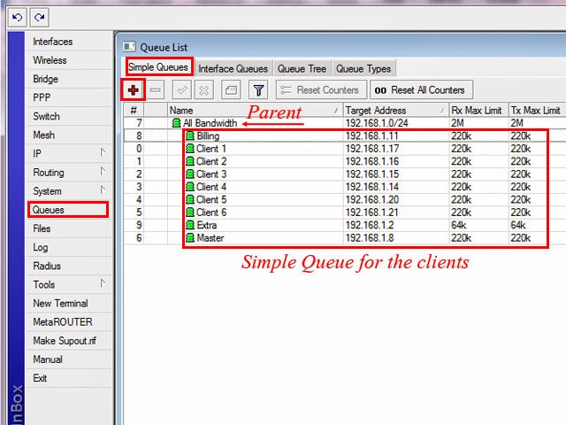 Simple Prioritize Browsing using Bursts Avoid Domination MikroTik ...