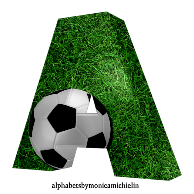M. Michielin Alphabets: BALL SOCCER FOOTBALL SPORT ALPHABET, ALFABETO ...