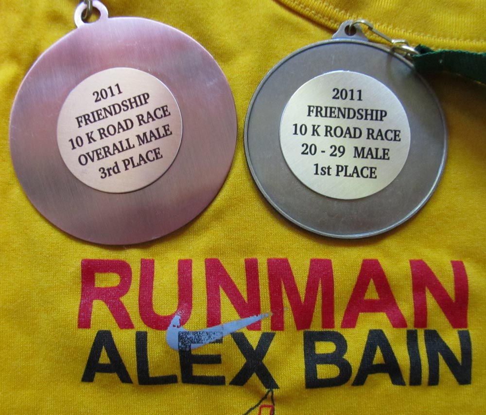 Runman: Friendship Run for PCH - 2 medals!