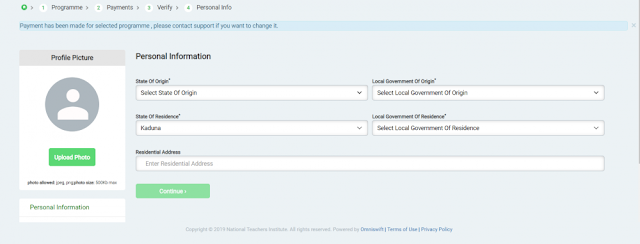 NTI Online Application Form 2022/2023 | PGDE, NCE, BDPs & PTTP