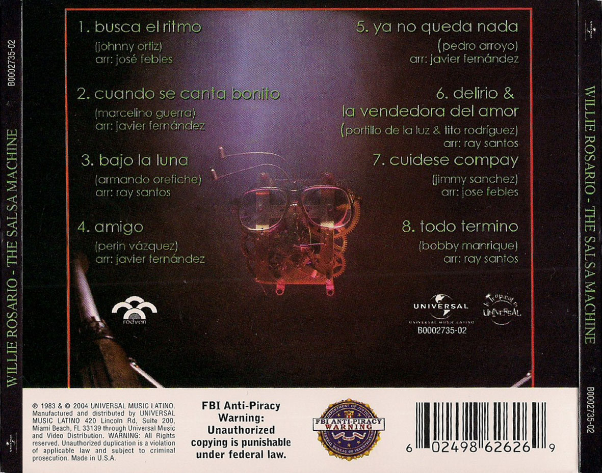 EL PUNTO SALSERO: WILLIE ROSARIO Y SU ORQ