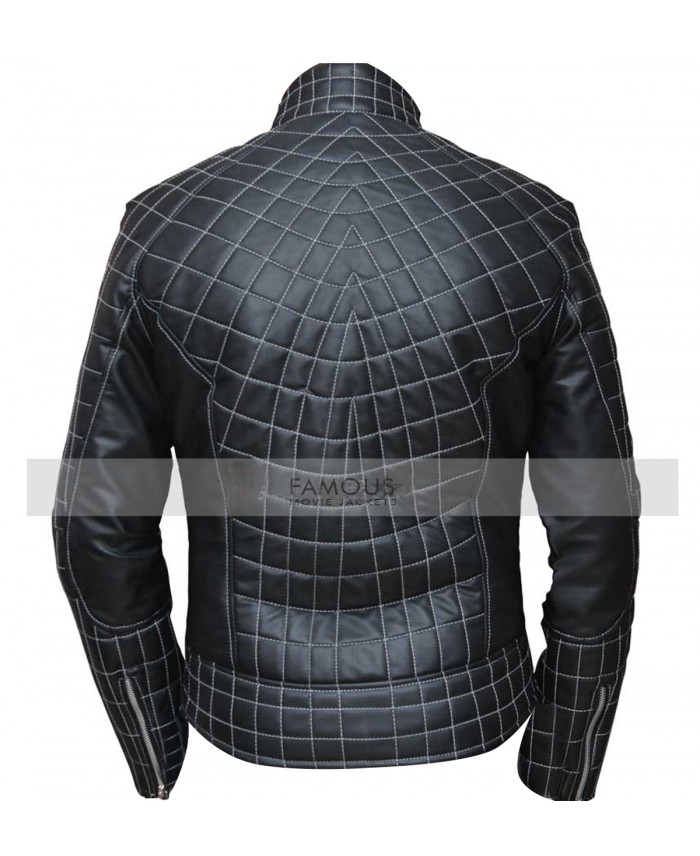 Buy Film Leather Jackets Online: Spider Man Homecoming Venom Black ...