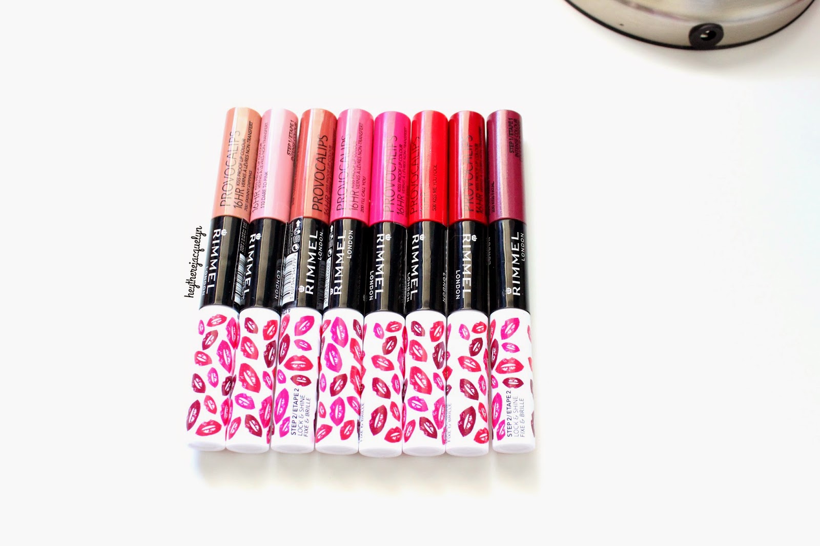 heytherejacquelyn: Rimmel Provocalips Review + Lip swatches!
