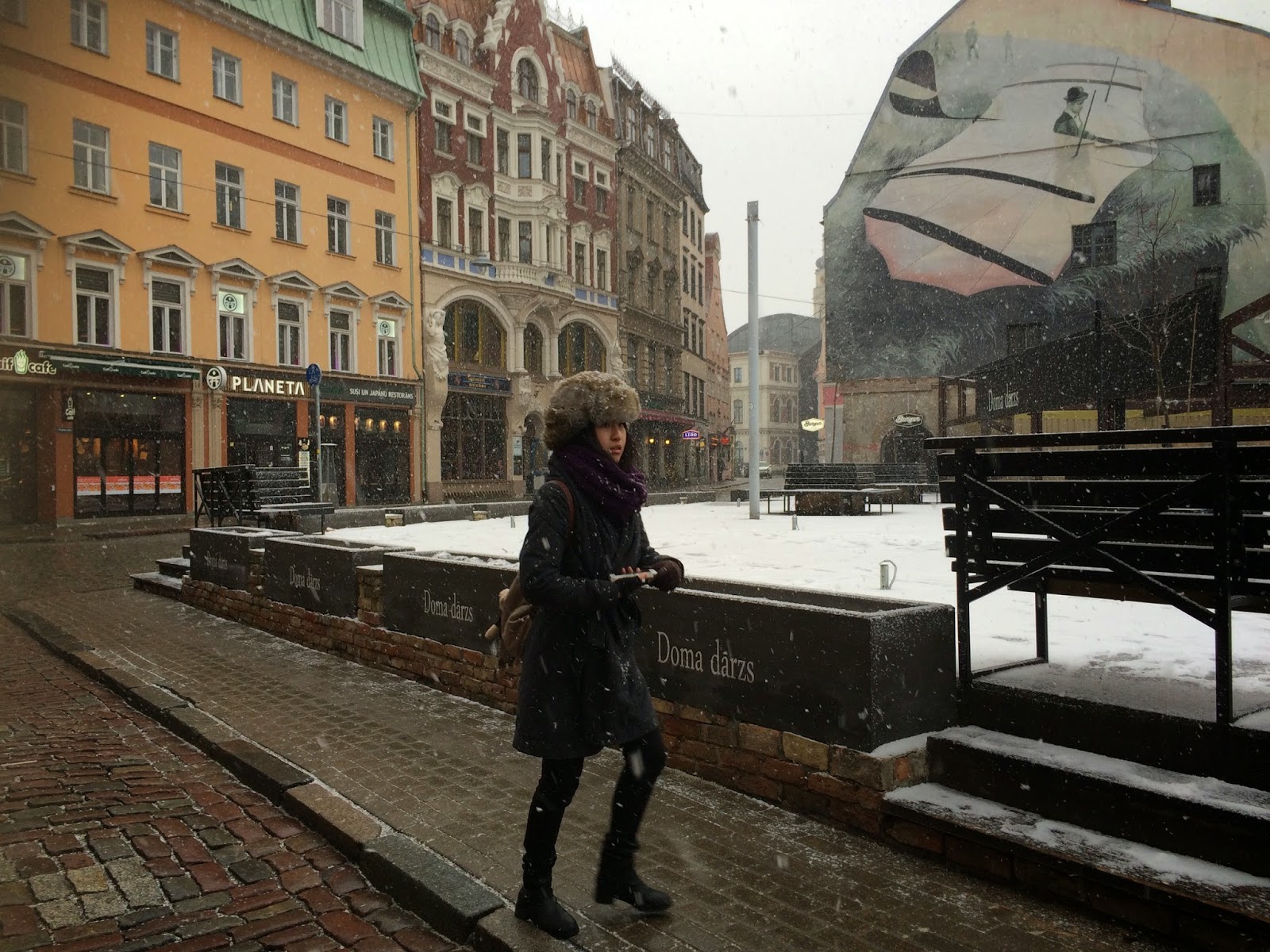 伊果小姐 TRAVEL 趣: 拉脫維亞 Latvia－雪花隨風飄～的里加Riga