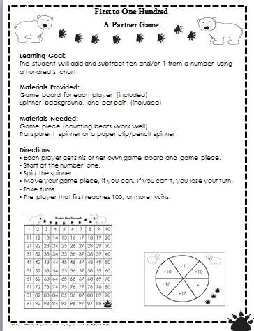 Kathy's First Grade Adventure: Place Value - Ten More and Ten Less