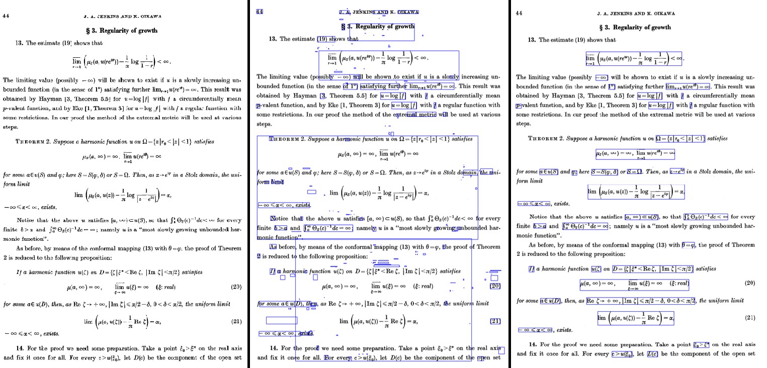 2020-06-05: Math formula extraction from scholarly papers using ScanSSD