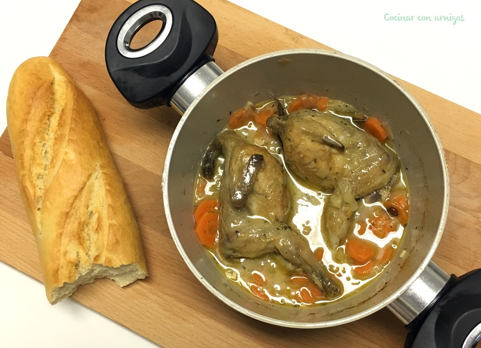 Codornices escabechadas | Cocinar con amigos