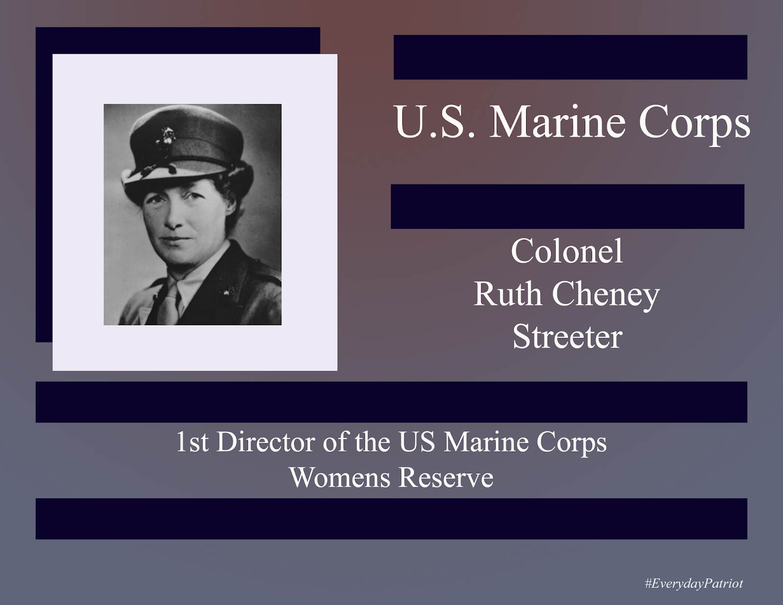 A Marine's Story: Colonel Ruth Cheney Streeter