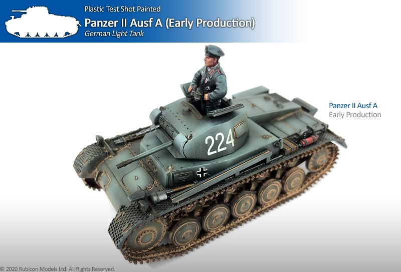 Wargame News and Terrain: Rubicon Models: New Panzer II Model Kits ...