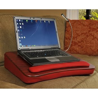 Portable Computer And Laptop Lap Desk With Light: Lap Desk With Light
