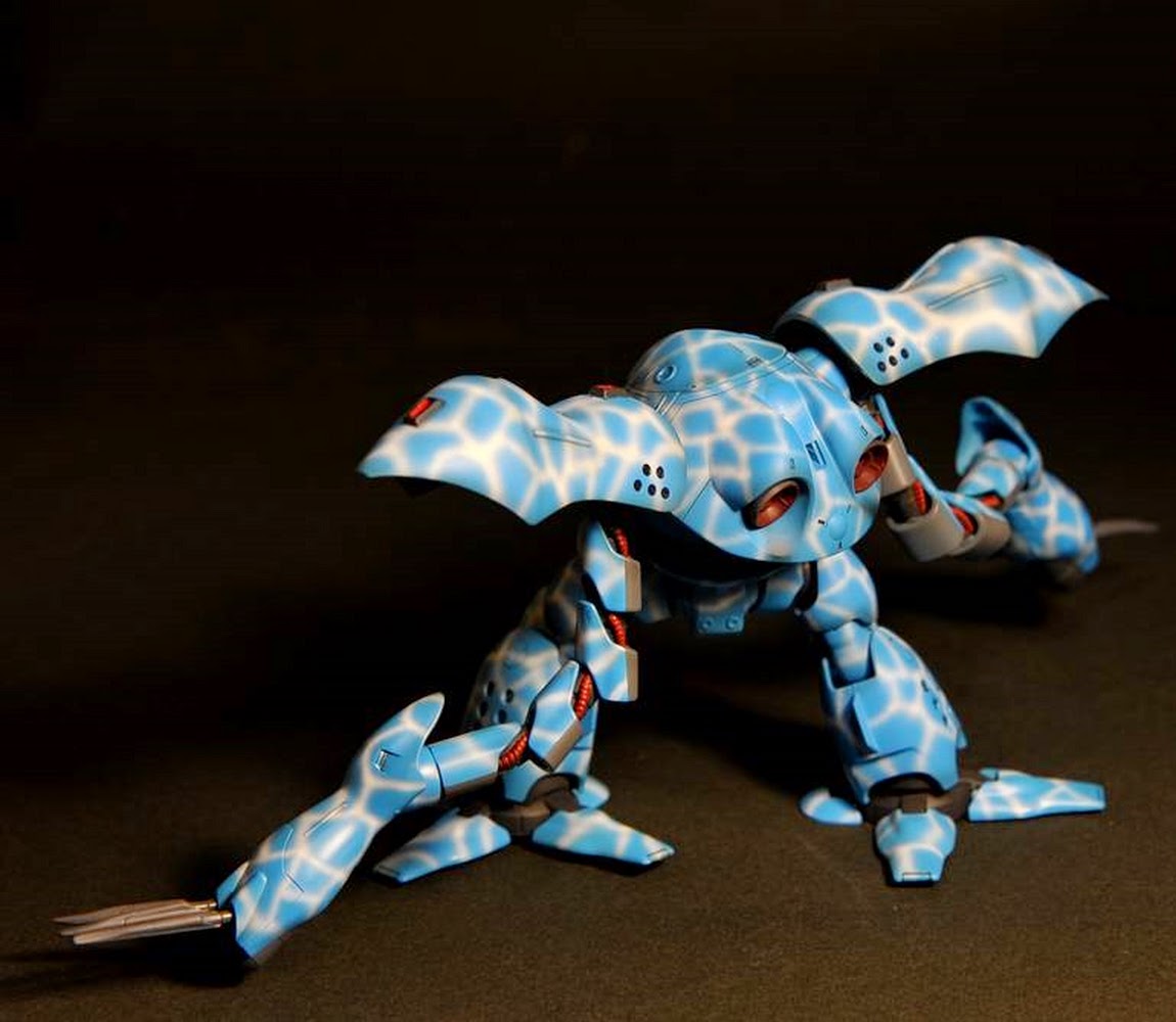 Painted Build: HGUC 1/144 Hygogg "Water Ripple Effect"