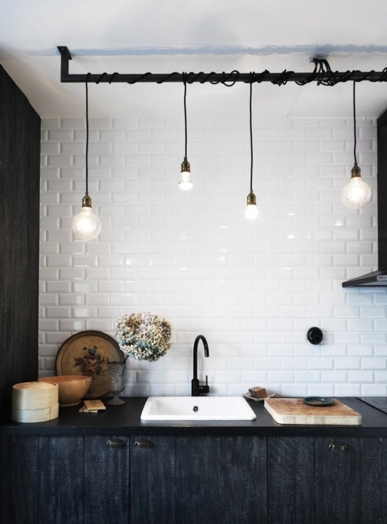 Slim Pinterest: DIY Kitchen Lights