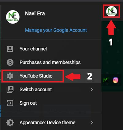 Now Check the live Subscriber Count of your YouTube channel in YT ...