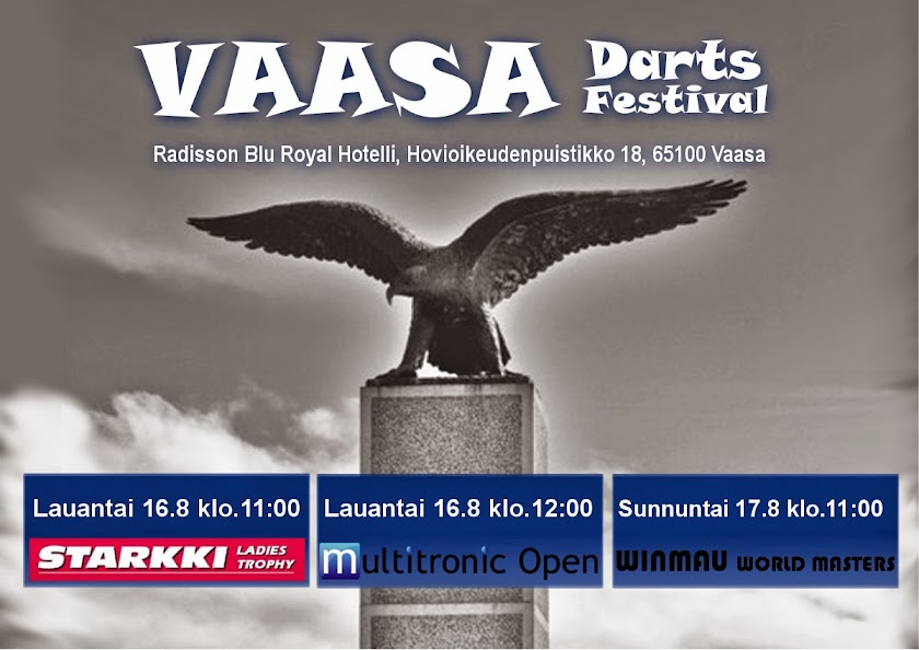 Vaasa Darts Festival: Starkki Ladies Trophy, arvonta