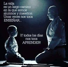 VIDA, FELICIDAD Y MUCHO MÁS...: MAESTRO & DISCÍPULO