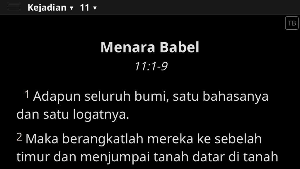 Kejadian 11:1-9: Menara Babel - Perikop Alkitab