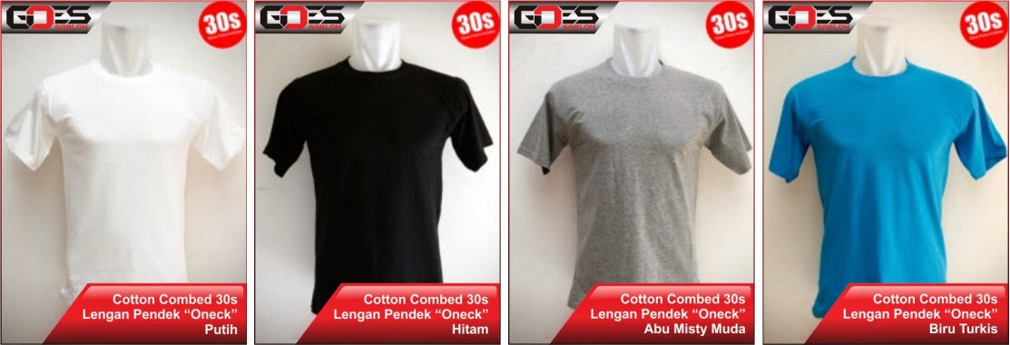 Cotton Combed 30s - GO Sablon