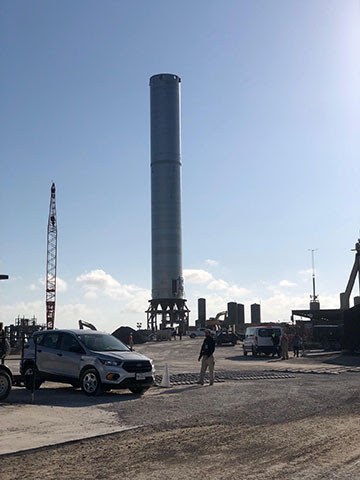 Palmia Observatory: Day 1 of trip to Brownsville to visit SpaceX ...