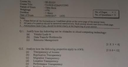 Coding Tech Life: Cloud Computing - SSZG527 - Comprehensive Examination ...