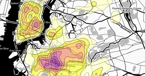 Maps Mania: The Rat Density Map of New York