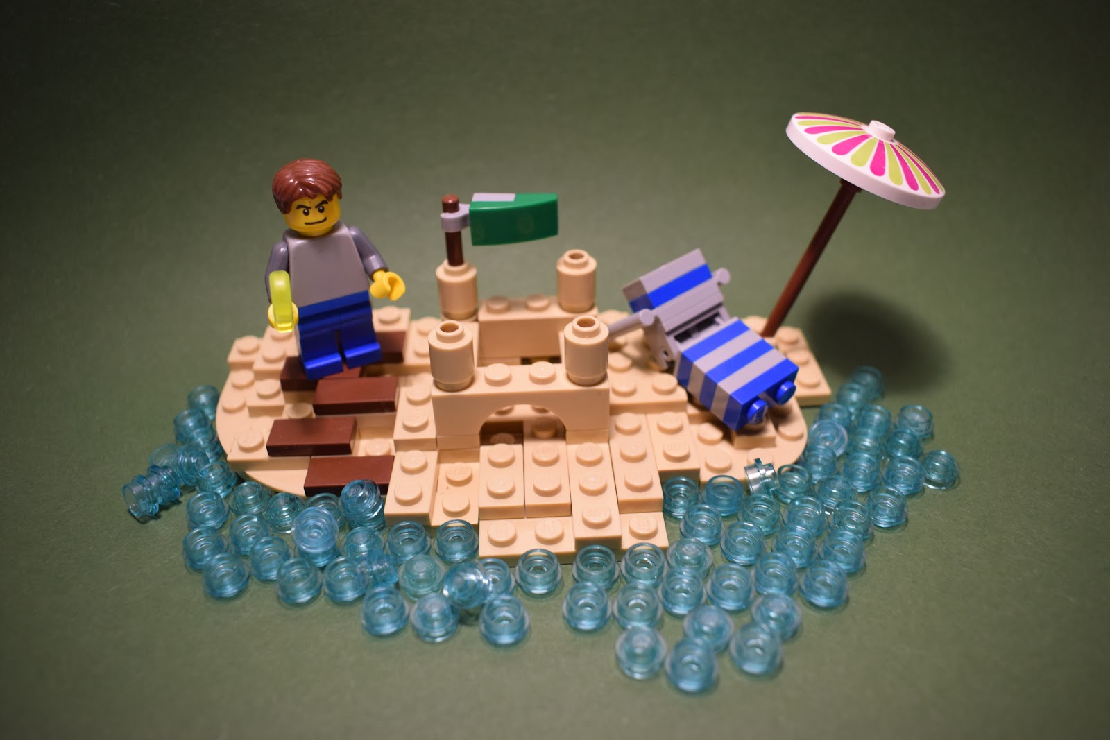 A day at the beach (MOC and Lego ideas contest submission)
