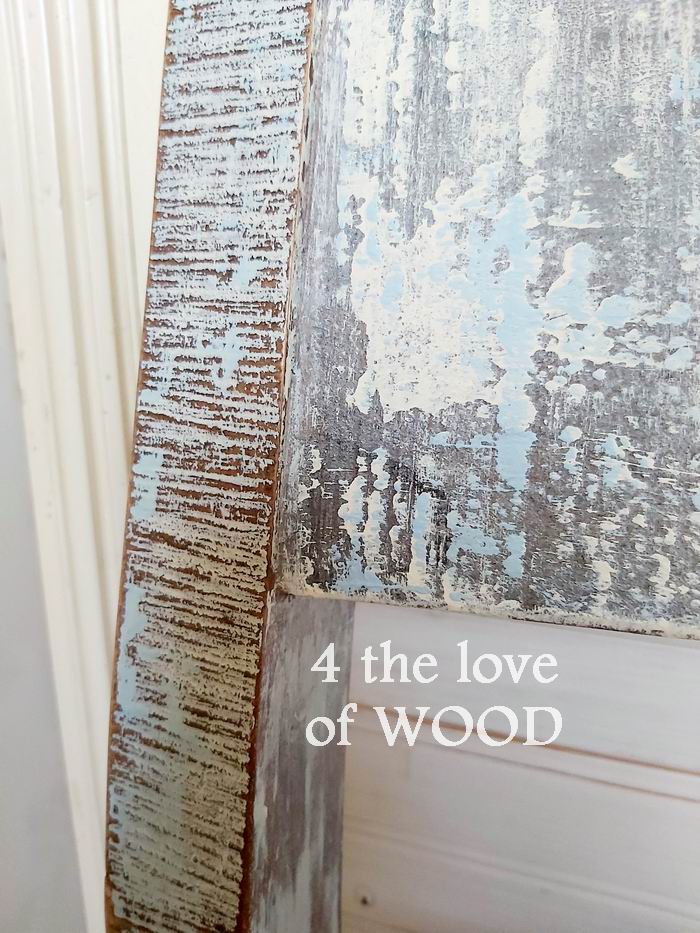 4 the love of wood: RUSTIC PAINT TECHNIQUE - dining chairs