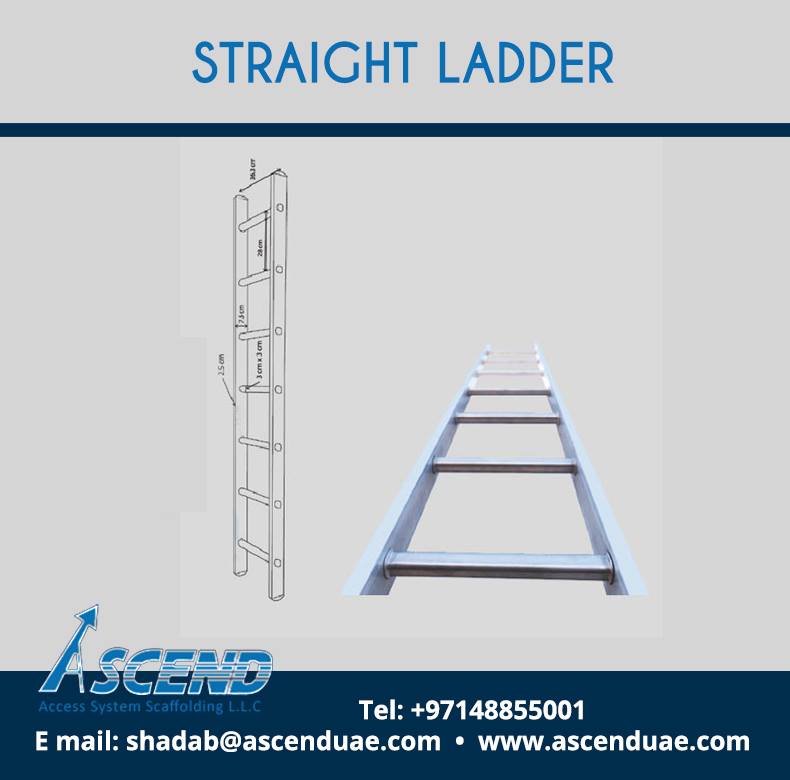 Welcome to Ascend Access System Scaffolding L.L.C: Straight Ladder