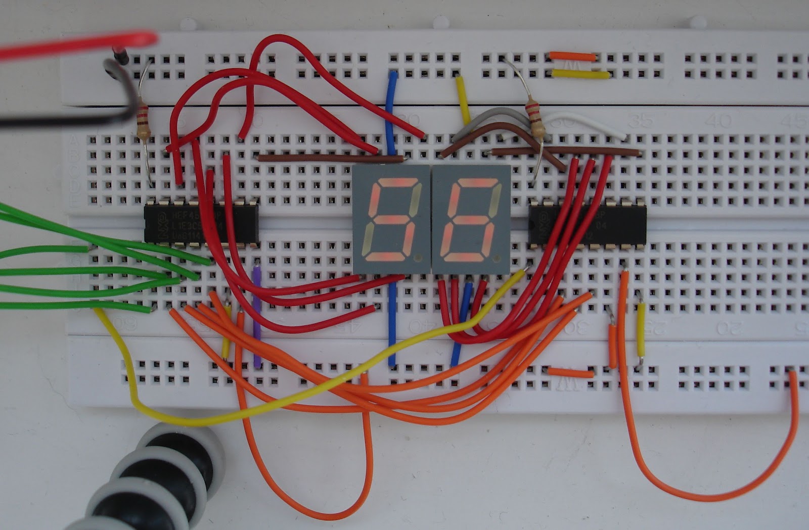 Jeremys Blog Raspberry Pi 7 Segment Displays